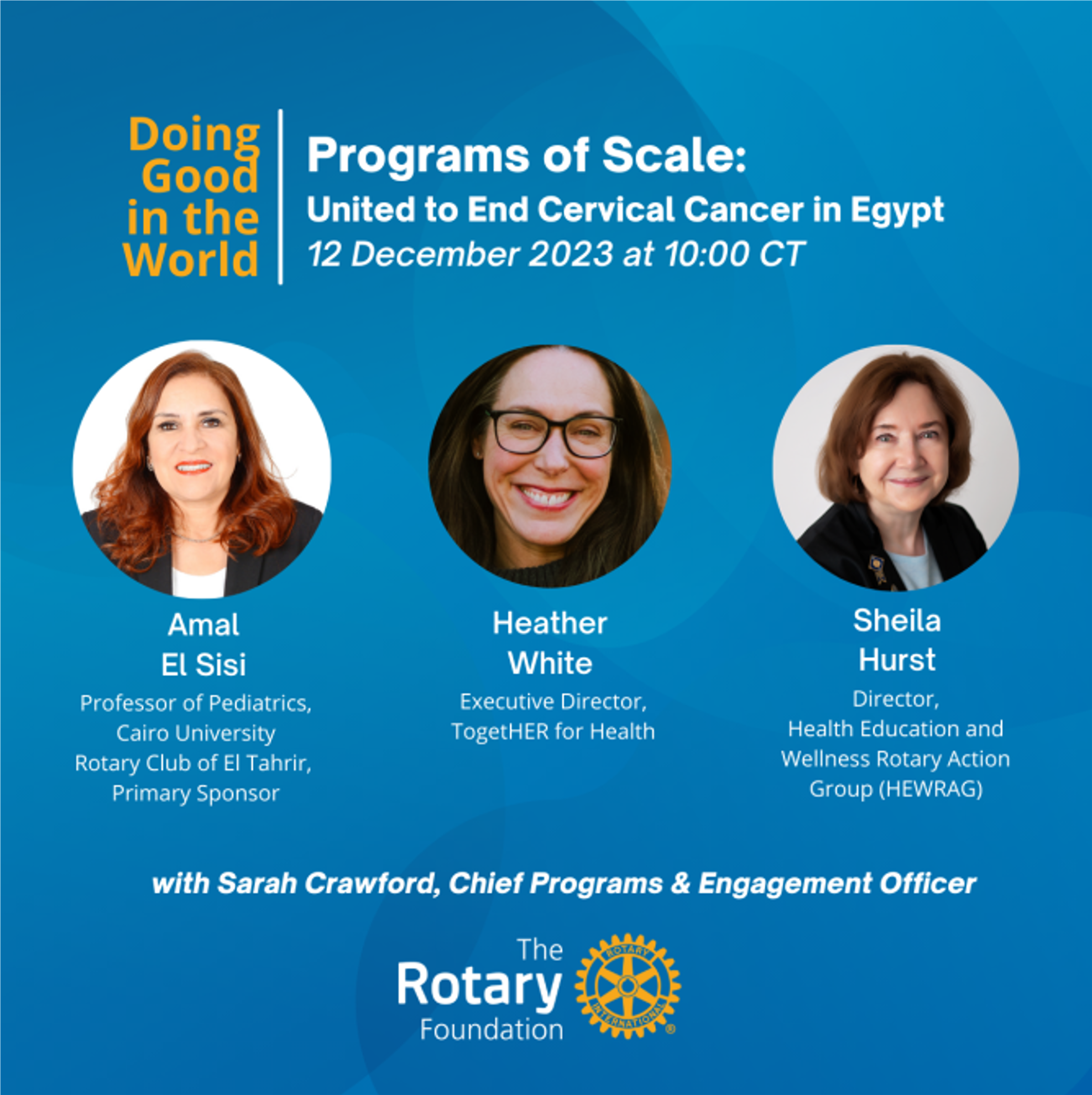 DOING GOOD IN THE WORLD | Rotary Club of Hawthorn